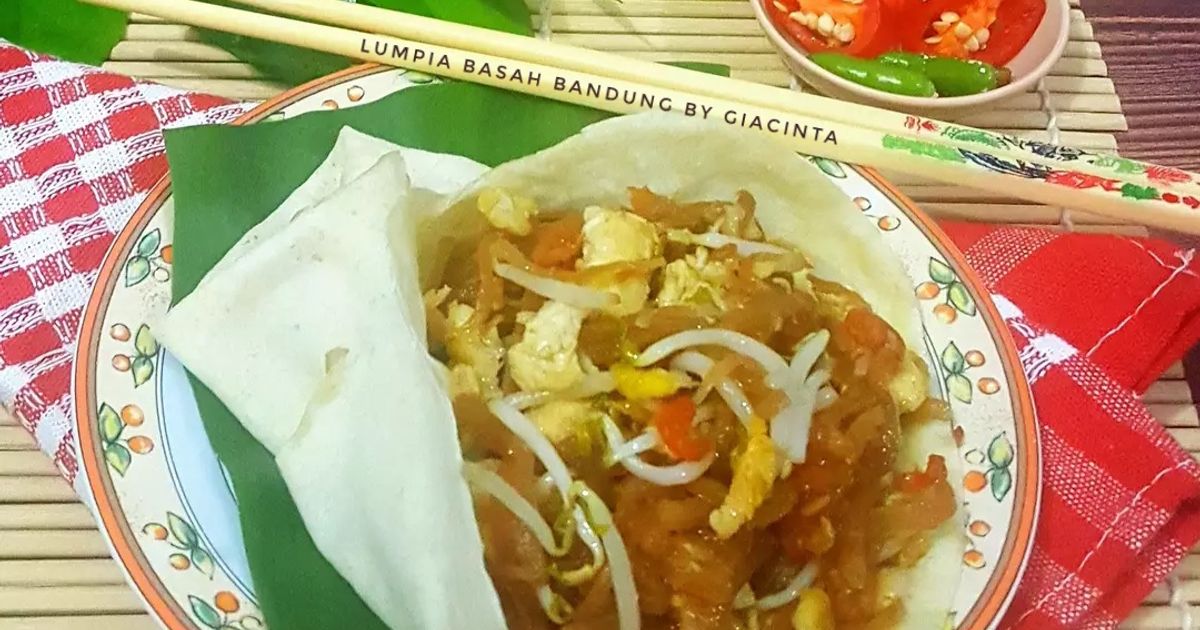 Resep isian lumpia sayur basah rumahan enak dan mudah - Cookpad