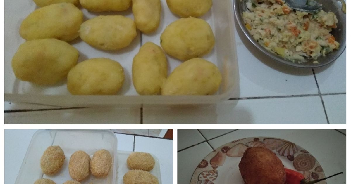 Resep Kroket Isi Ragout oleh Watje Mulawarman - Cookpad