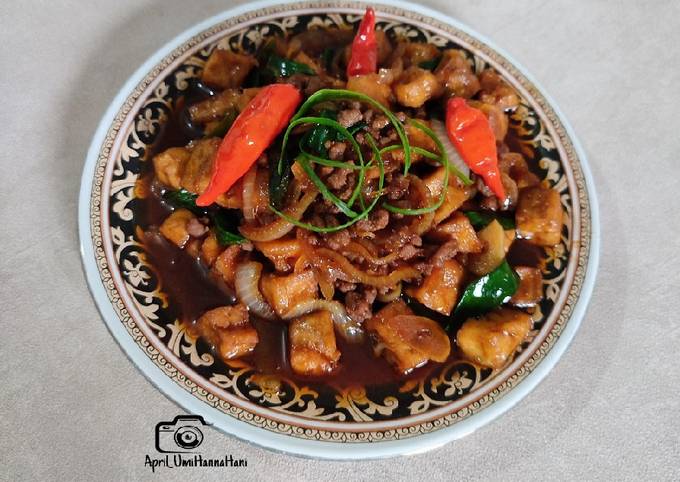 Resep Tumis Tahu Daging Giling oleh April_Umi HannaHani - Cookpad