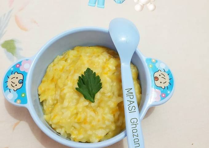 Resep MPASI Nasi Tim Daging Qurban oleh Desi Permatasari - Cookpad