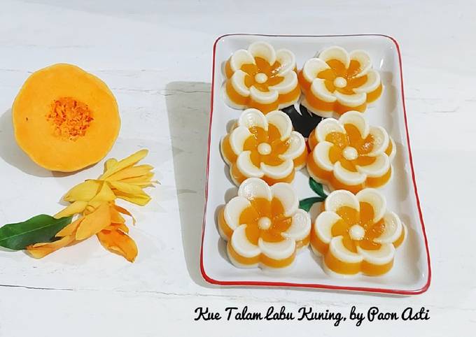 Resep Kue Talam Labu Kuning oleh asti - Cookpad