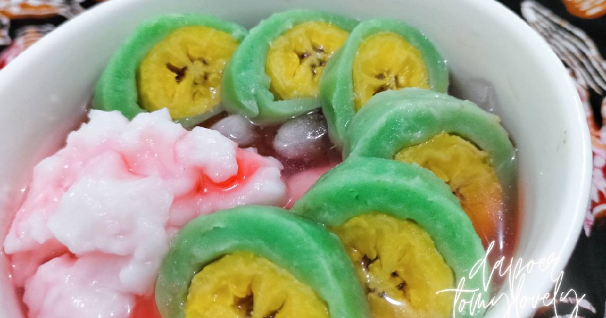 Resep Es Pisang Ijo oleh dapoer.tomylovely - Cookpad