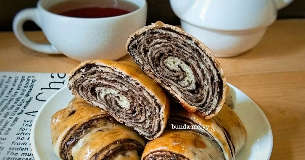 Resep Chocolate Wassant Bread oleh Bunda Melvy Sofia - Cookpad