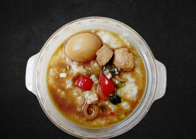 Resep Bubur Telur Jamur oleh dapoersarahghufaira - Cookpad