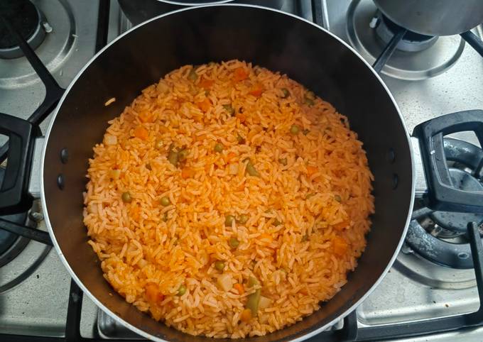 Arroz rojo Receta de chris- Cookpad