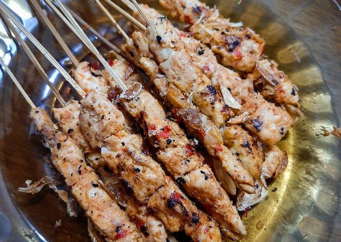 Resep Sate Asin Pedas Ala Sate DJ oleh Putia Chairunnisa - Cookpad