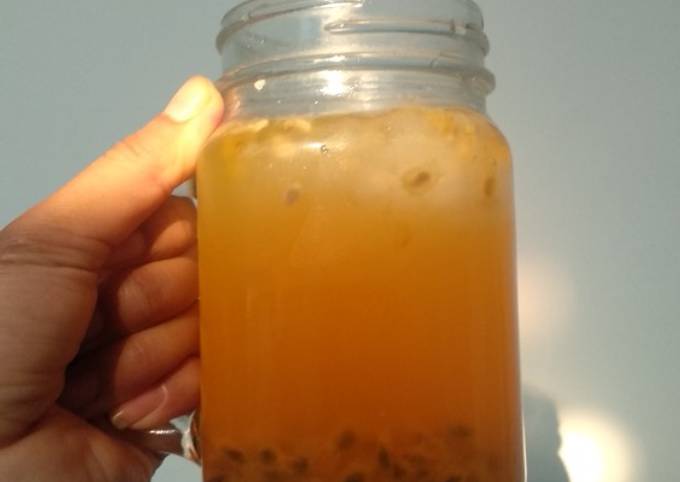 Resep Es markisa oleh Cucu Nuraeni - Cookpad