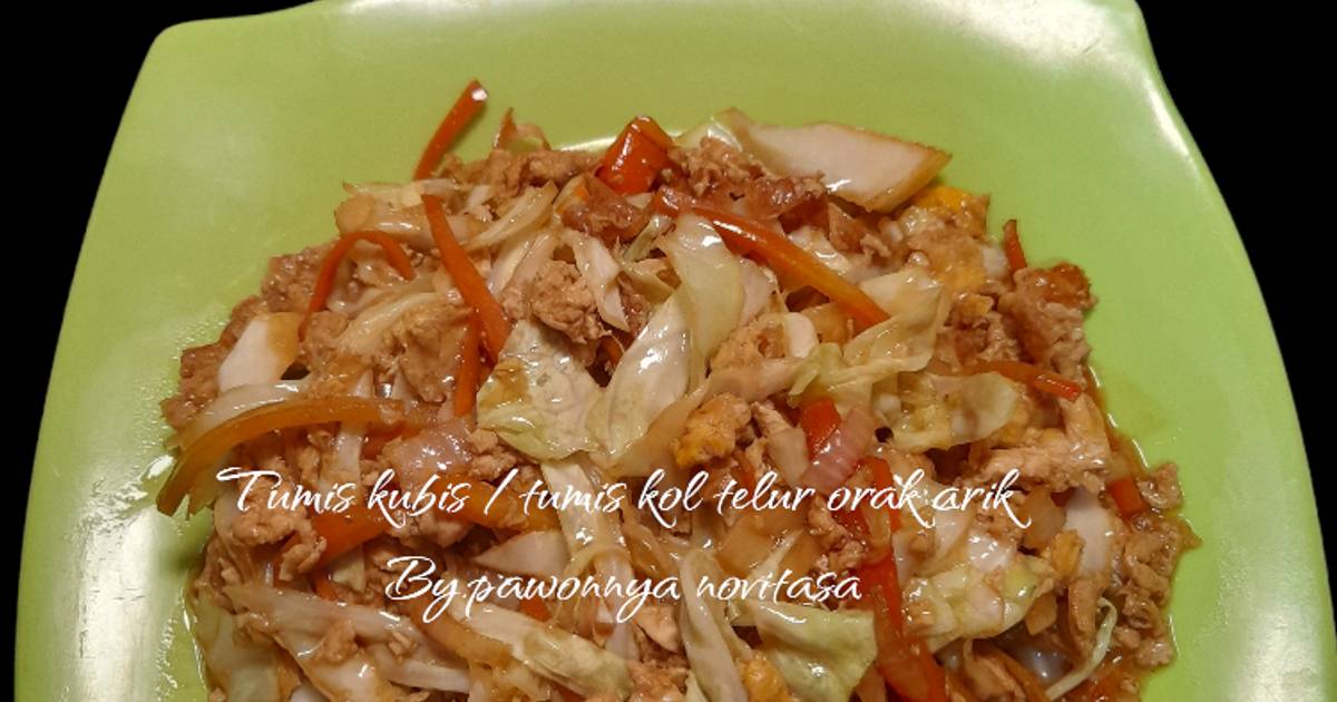 2.940 resep tumis kobis telur enak dan mudah - Cookpad