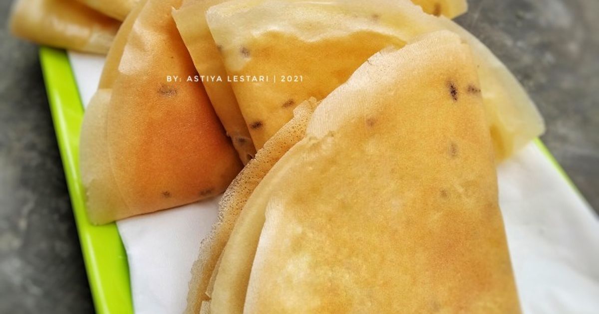 Resep crepes coklat teflon rumahan enak dan mudah - Cookpad