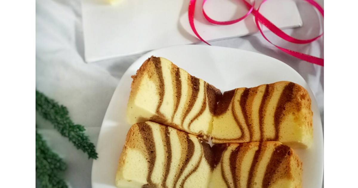 Resep Macan Ogura Cake oleh Lusia indrasari soesilo - Cookpad
