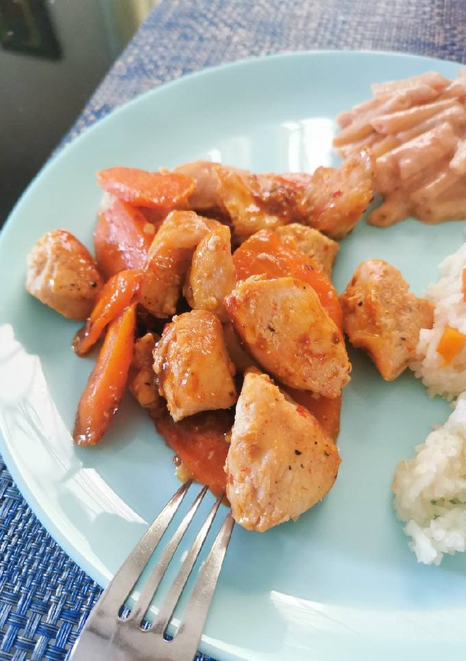 Pollo con ajo y miel Receta de Wendy Sogellag- Cookpad