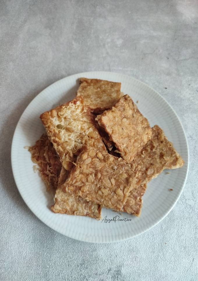 Resep Tempe Garit Crispy gluten free oleh AzizahPrantoro - Cookpad