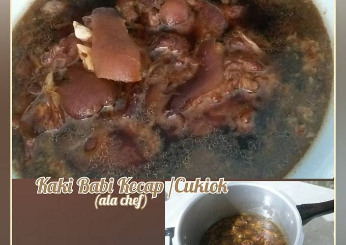 Resep Kaki Babi Kecap /Cukiok (ala chef) oleh Ala Chef - Cookpad