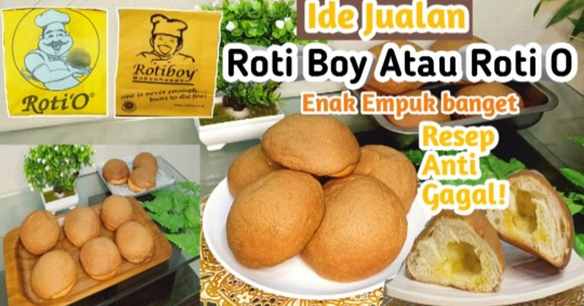 Resep Resep Roti Boy Atau Roti O Dengan Takaran Sendok oleh Fransiska ...