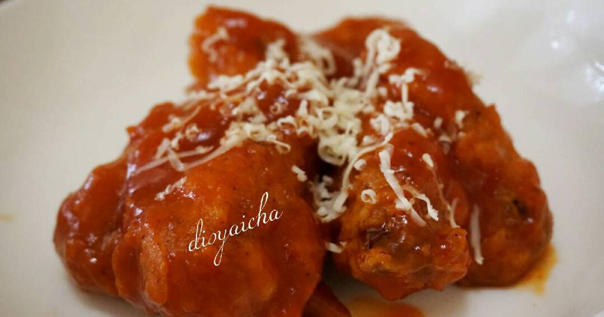 Resep FIRE CHICKEN WINGS ala Richeese 😊 oleh Disyaicha - Cookpad