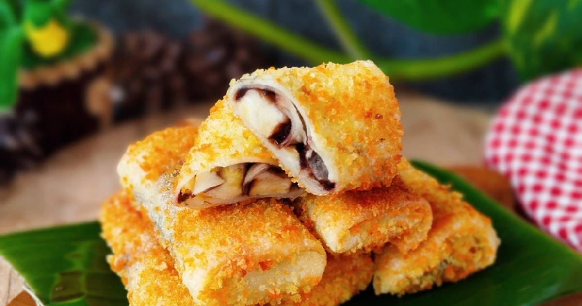 Resep Risol Pisang Coklat Gluten Free oleh Dee's - Cookpad