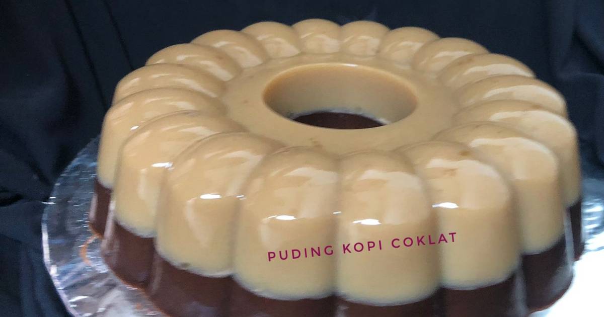 Resep Puding Kopi Coklat oleh Mama Wien - Cookpad