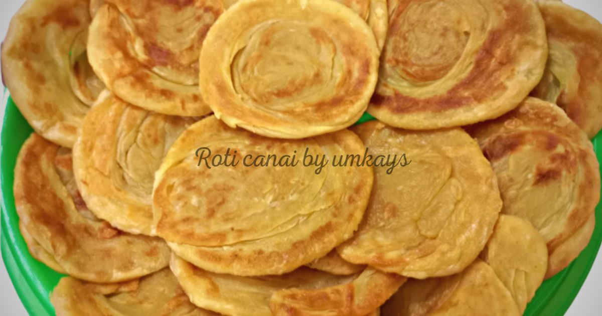 Resep Roti Canai Aka Roti Maryam Lembut oleh Maghfira Maulani - Cookpad