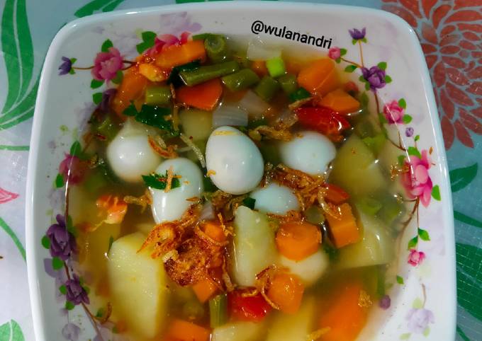 Resep Sop Telur Puyuh oleh wulanandri - Cookpad