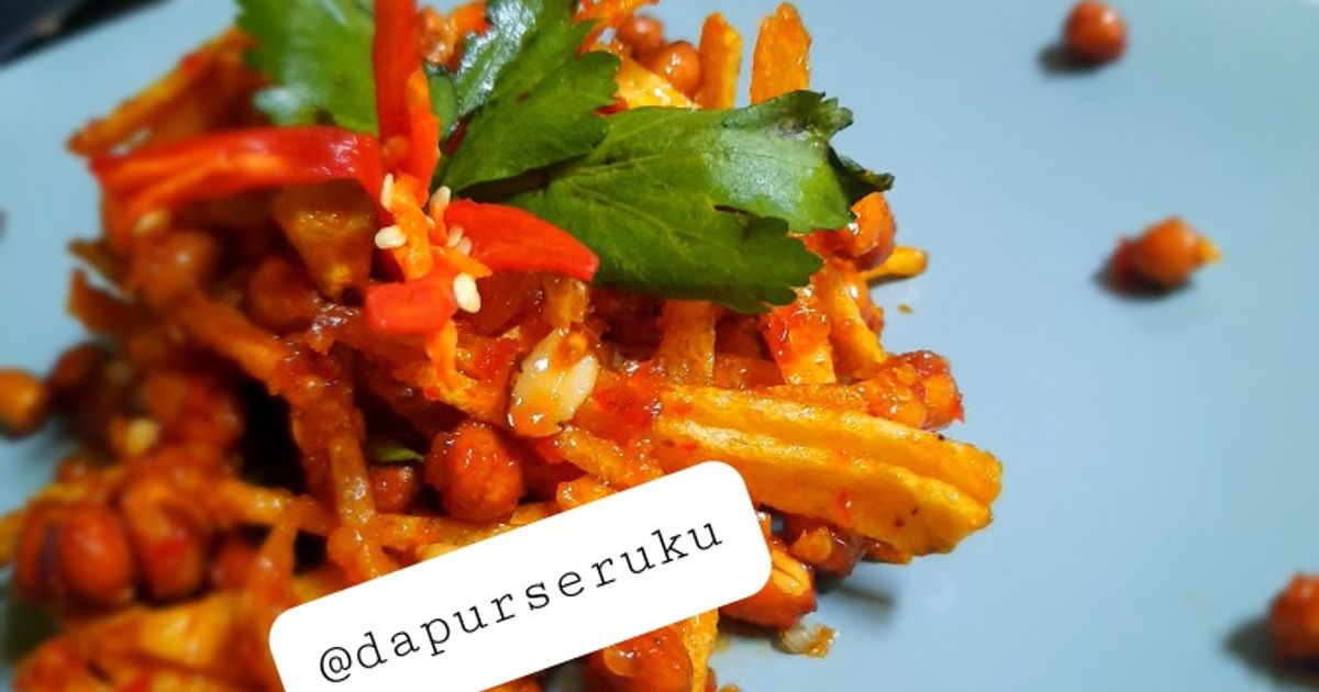 Resep kentang mustofa kacang goreng rumahan enak dan mudah - Cookpad