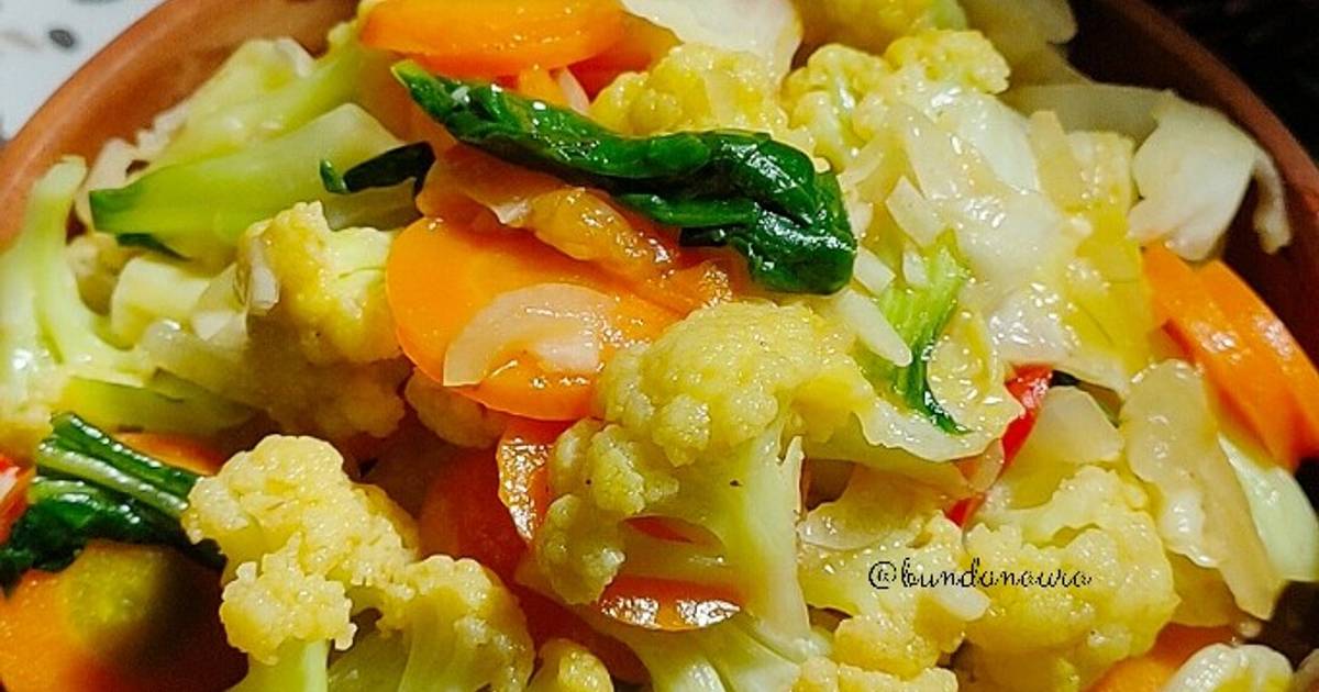 Resep Sayur Capcay Sederhana oleh Bunda Naura03 - Cookpad