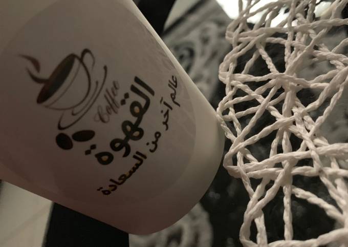 القهوه العربيه على اصولها بالصور من ام الأميرات 🌸 كوكباد