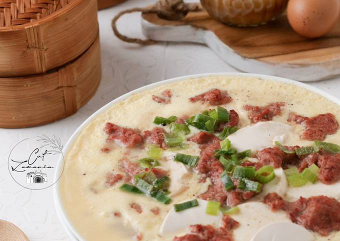 Resep Stim tofu telur oleh cutzamania - Cookpad