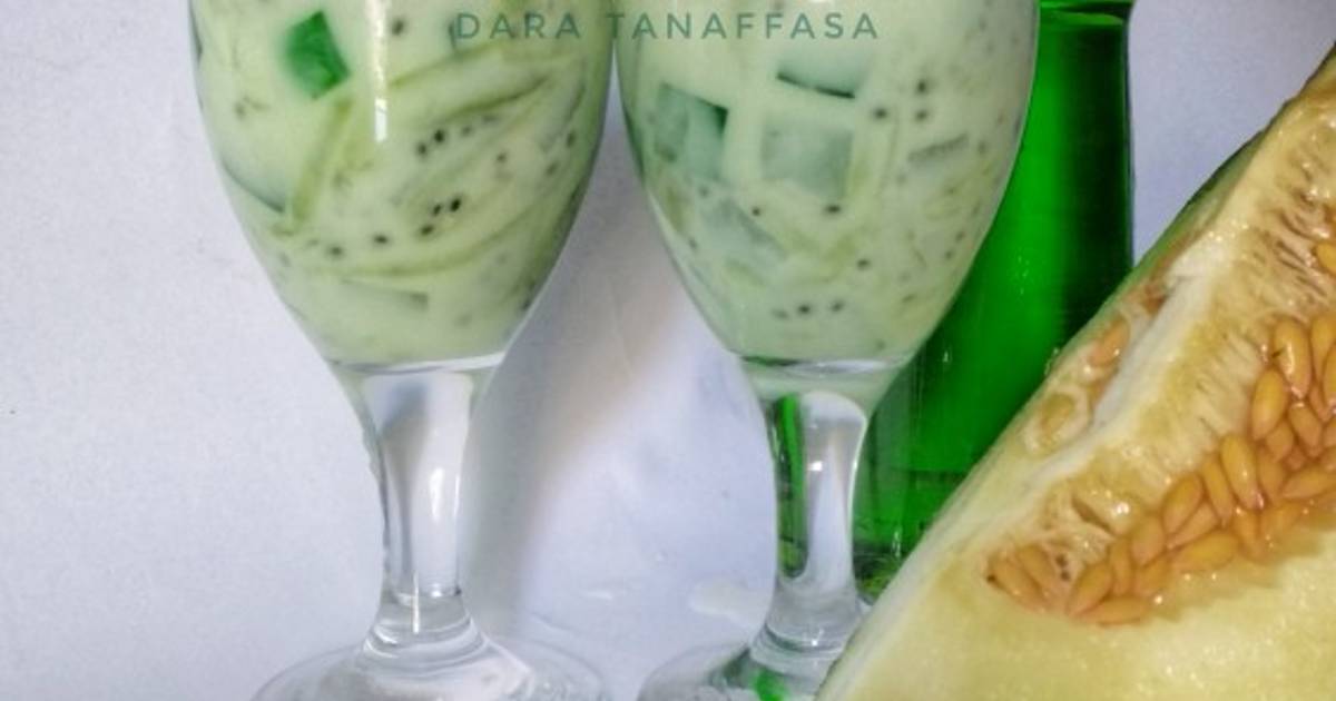 138 resep es melon serut agar enak dan mudah - Cookpad
