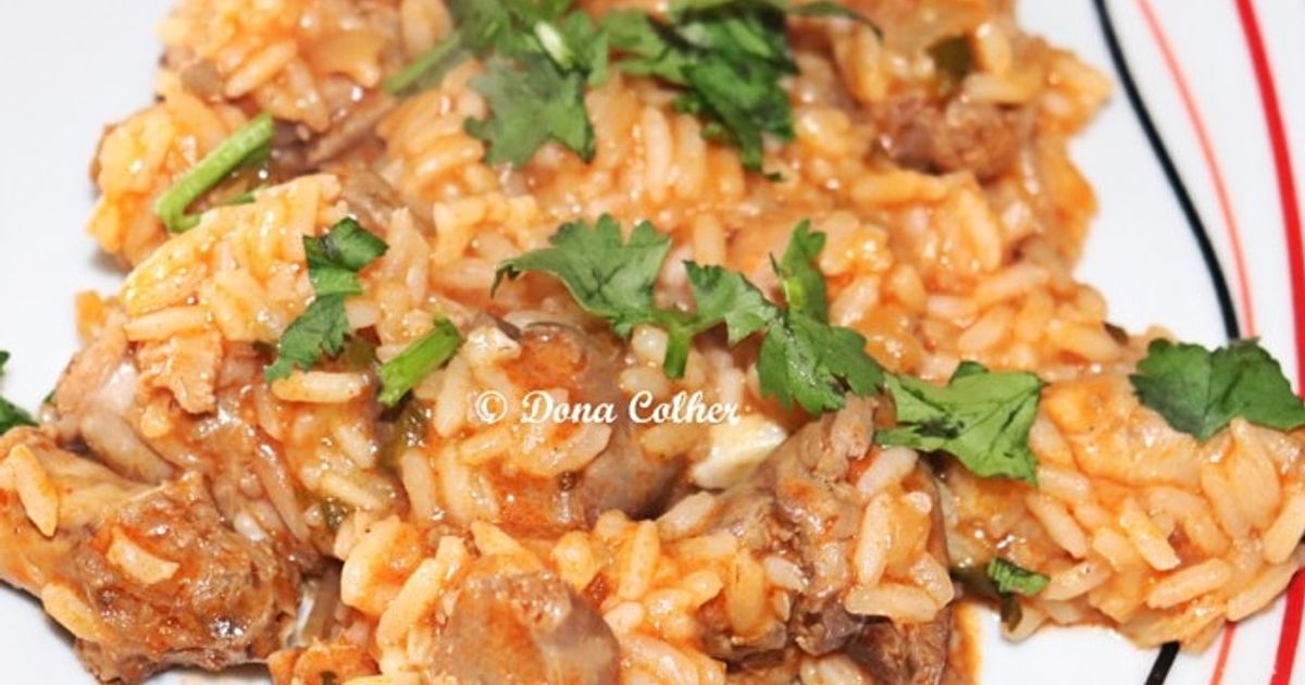2 receitas fáceis e saborosas de arroz de figado de galinha por ...