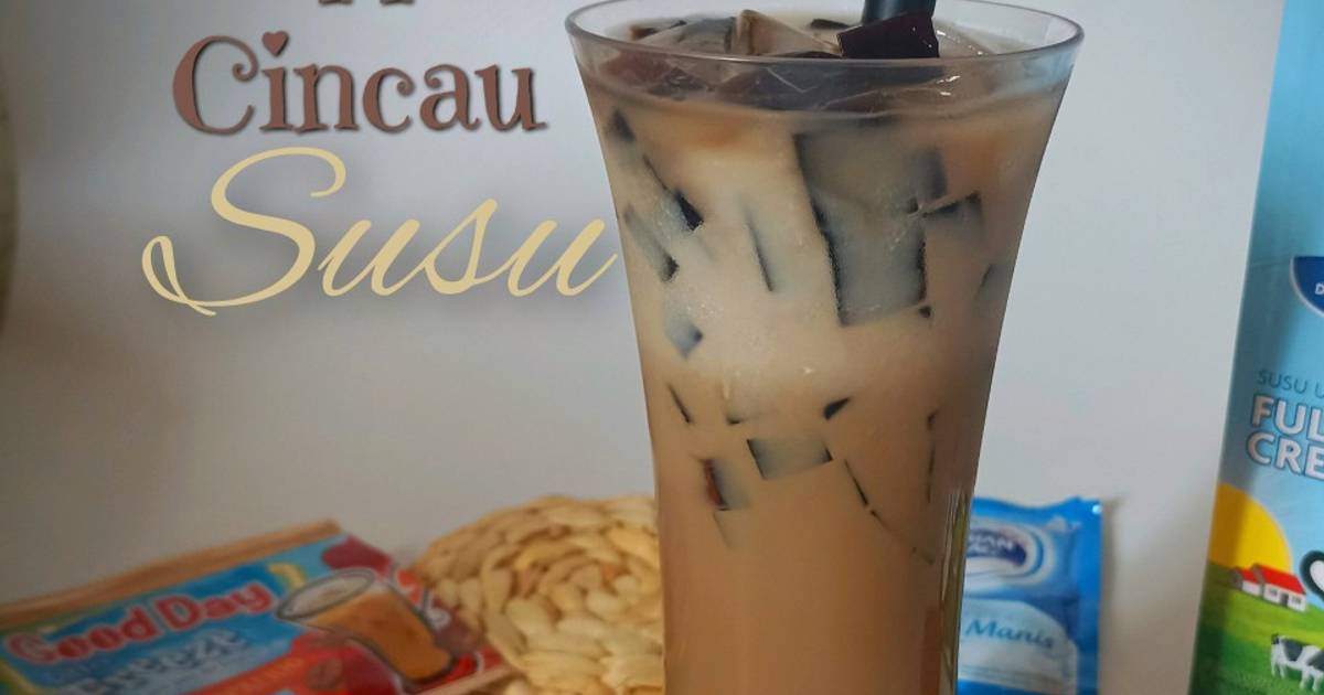 Resep Susu Cappucino Cincau💚 oleh Endah Mumpuni - Cookpad