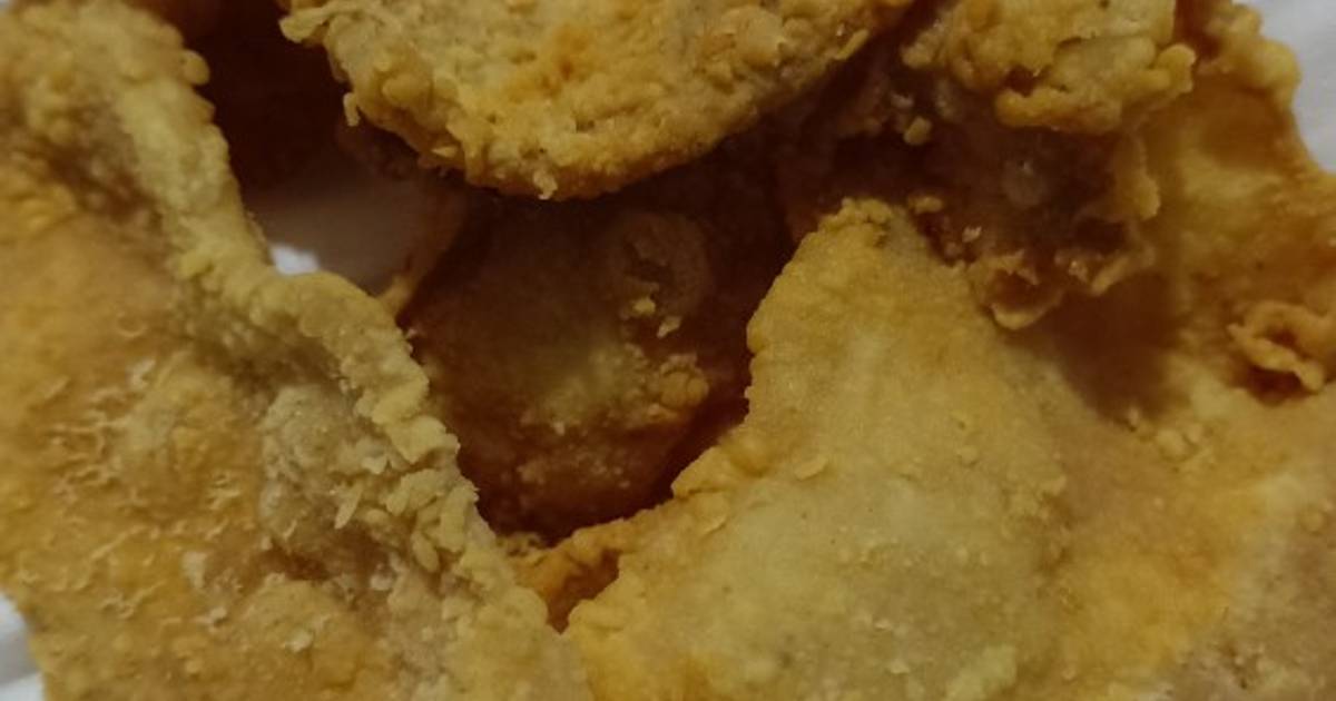 Resep Kulit ayam crispy, bahan simple oleh Novi Sopiani - Cookpad