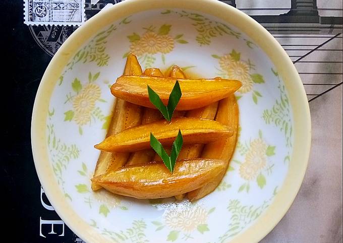 Resep Stik Pisang Karamel Simple oleh Alya Nurfitri🍳 - Cookpad