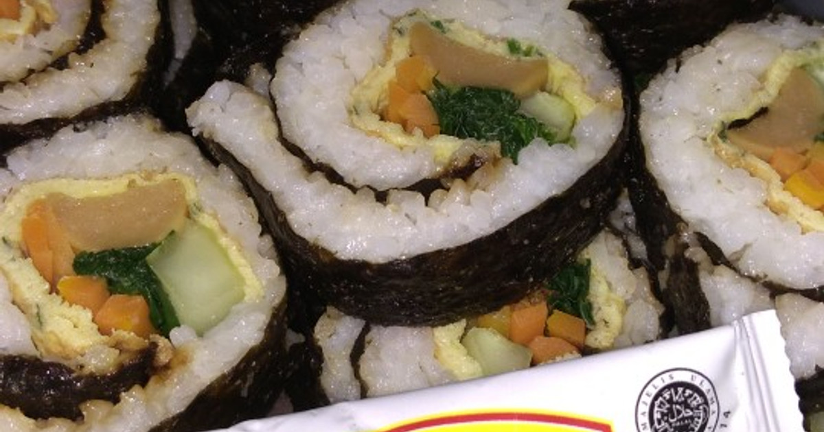 Resep Gimbap Variasi (Sushi Indonesia) oleh Roro Mira - Cookpad
