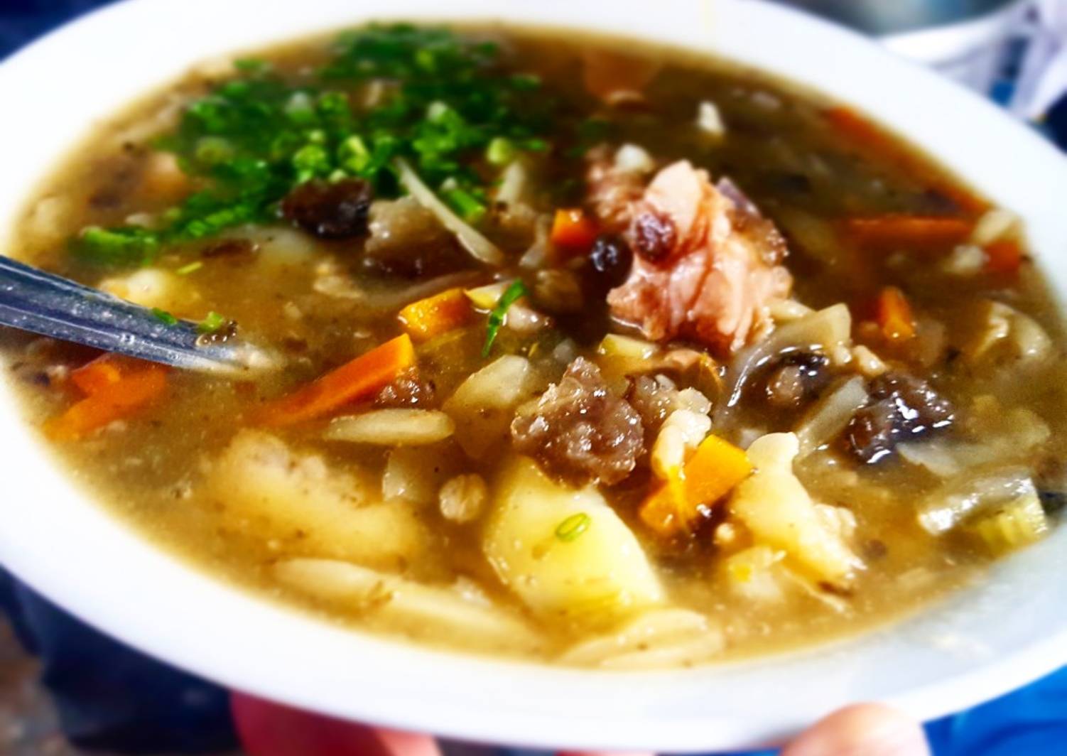 Sopa de Chairo Receta de Shirley - Cookpad