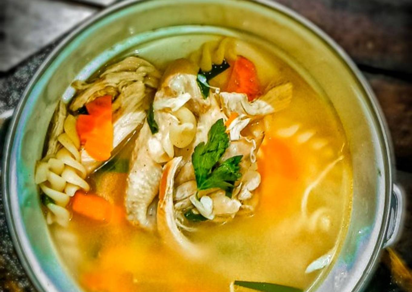 Resep Sup/Sop Ayam Makaroni Anti Gagal - Resep Sup Ayam Enak