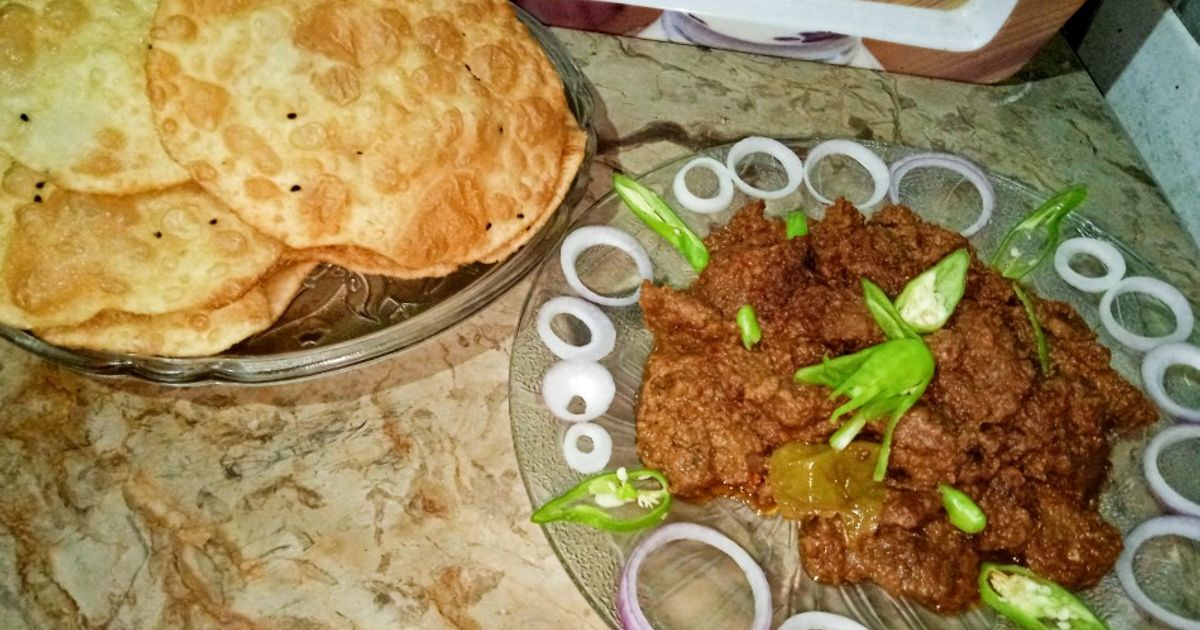 Beef Pasanday With Kachori 😋💗🥰 Recipe by Kulsoom Ikram - Cookpad