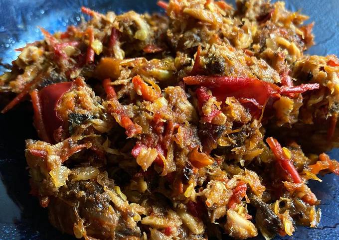 Resep Sambal roa ala ala dengan ikan tongkol asap oleh Chalisun ...