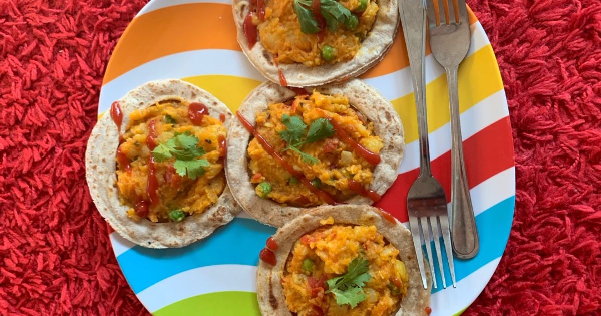 Leftover Chapati Disc Snack Recipe By Deepti Patil