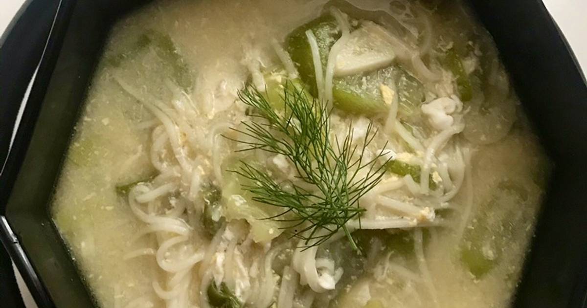 Resep Sup Oyong Misoa. oleh Ika Priharti S - Cookpad