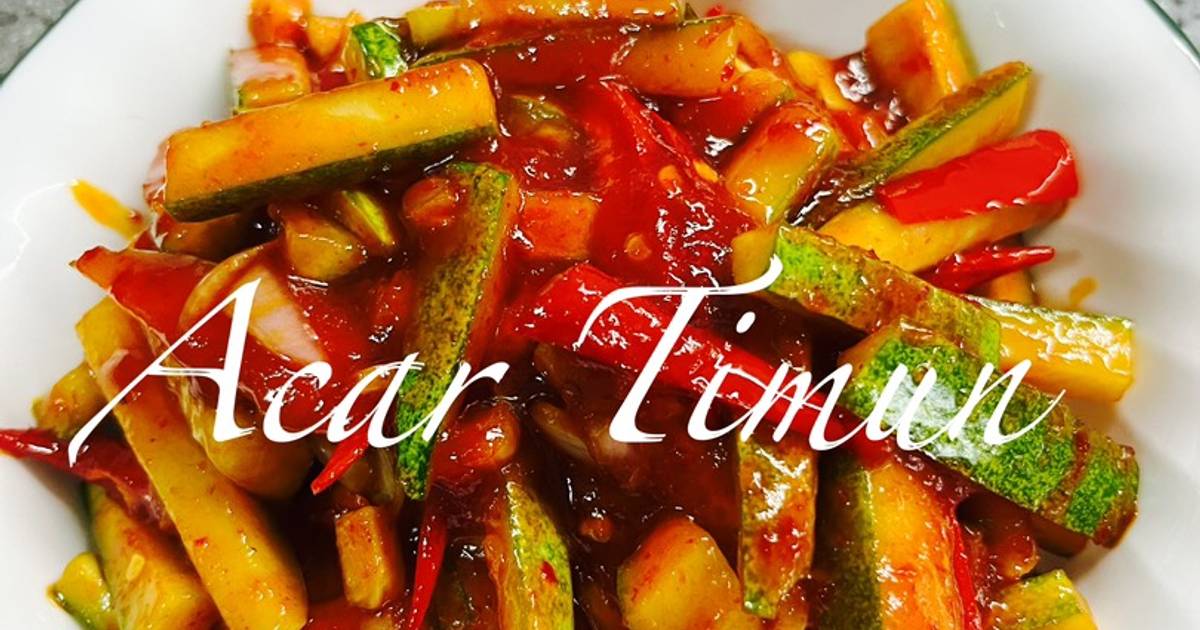 Resipi Acar Timun (R235) oleh Zahrah Buang - Cookpad