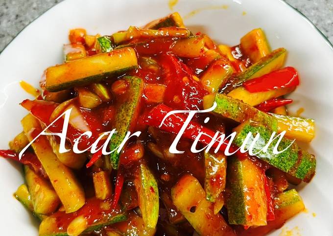 Resipi Acar Timun (R235) oleh Zahrah Buang - Cookpad