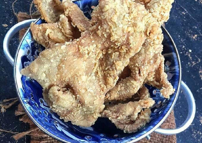 Resep Crispy Chicken Skin oleh Nila Shanif - Cookpad