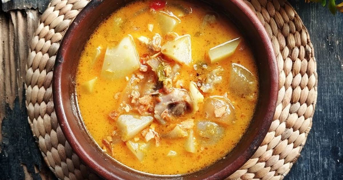 Resep Samgor Pepaya Kulit Sapi oleh Widjie Astuti - Cookpad