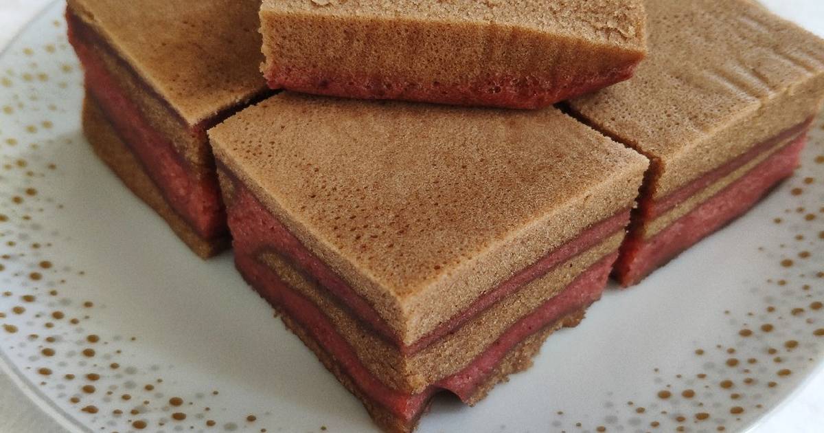 537 resep kue marmer kukus enak dan mudah - Cookpad