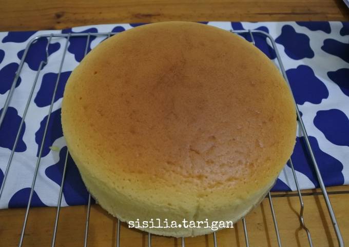 Resep Japanese cheese cake oleh Sisilia Tarigan - Cookpad