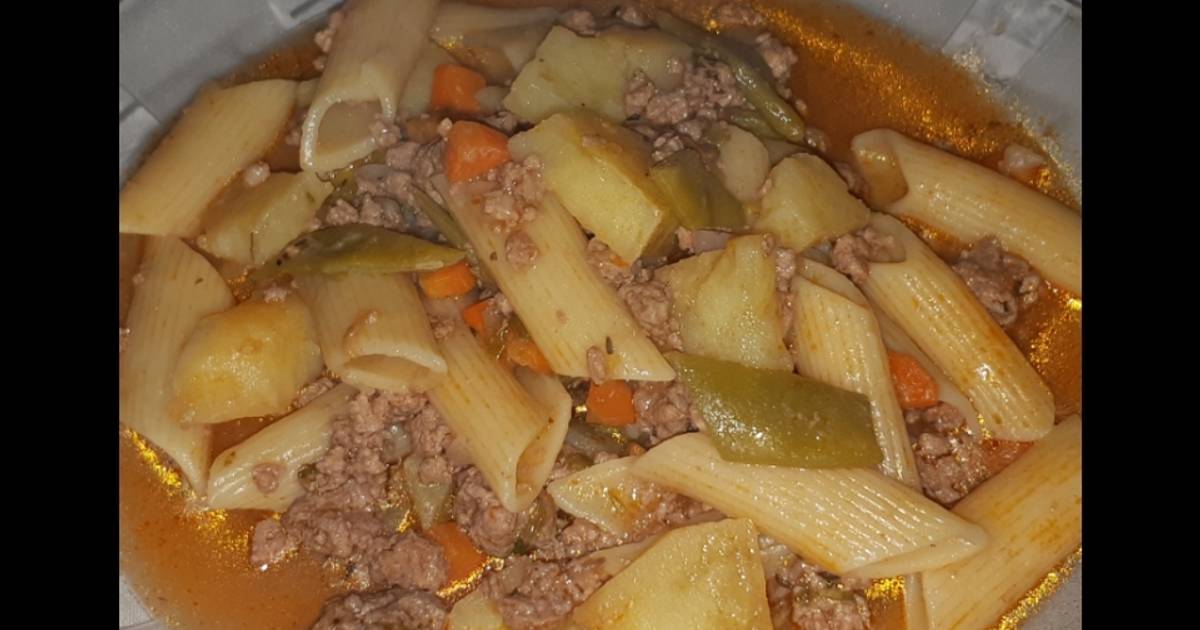 Guiso de mostacholes - 66 recetas caseras- Cookpad