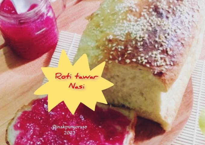 Resep Roti Tawar Nasi (tanpa telur) Super Lembut oleh Oktaviani (Bund ...