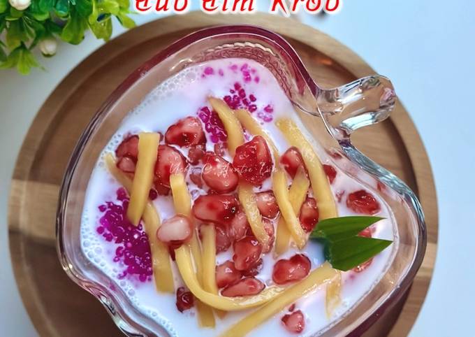 Resipi Tub Tim Krob (Delima Olok-Olok Kuah Santan) oleh Sesimple ...