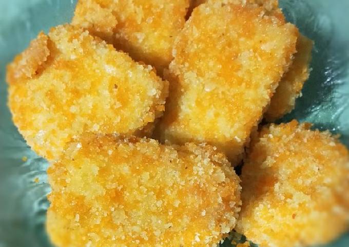 Resep Nugget ayam keju non msg oleh Imas Puharoh - Cookpad