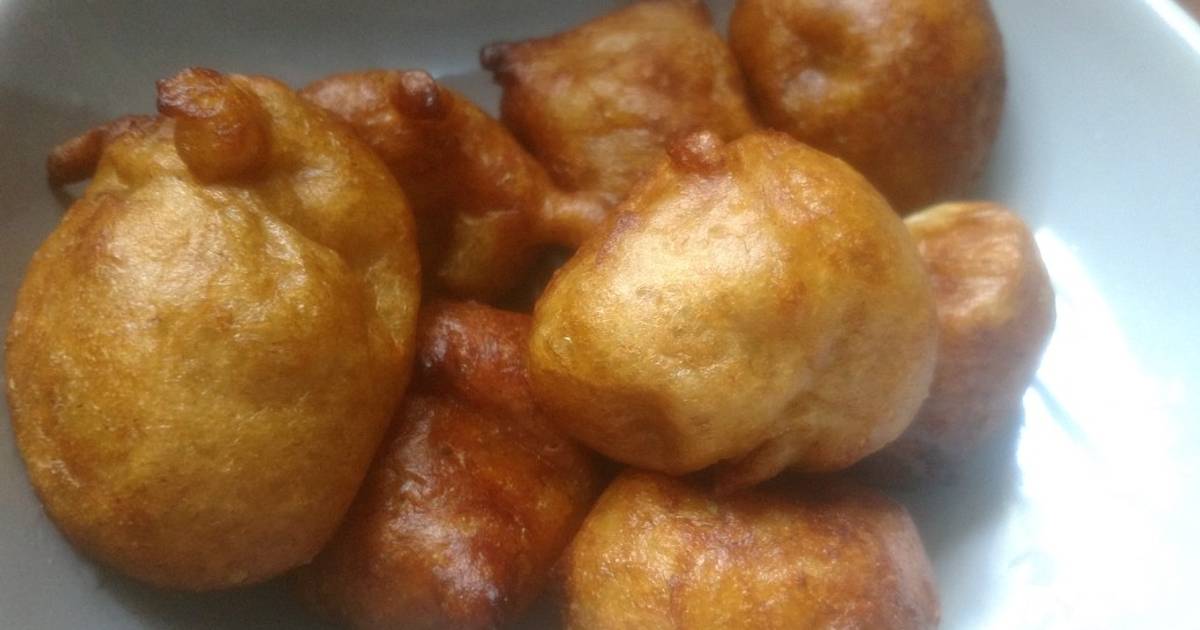 Plantain puff-puff Recipe by Aderonke - Cookpad